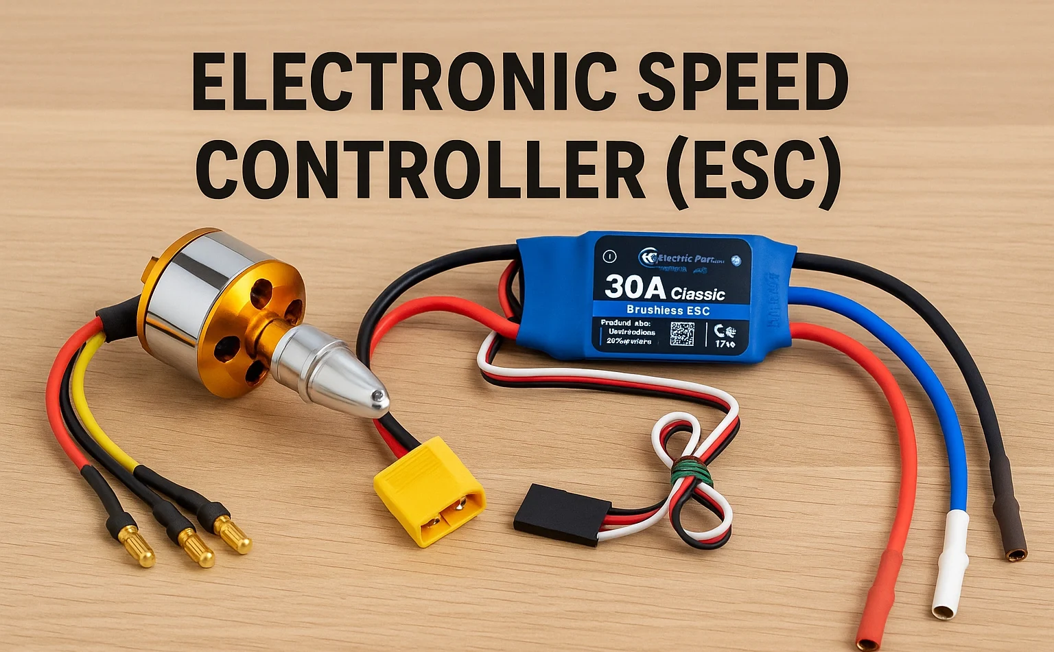ESC (Electronic Speed Controller) Nedir? Nasıl Çalışır? RC Sistemlerde ...